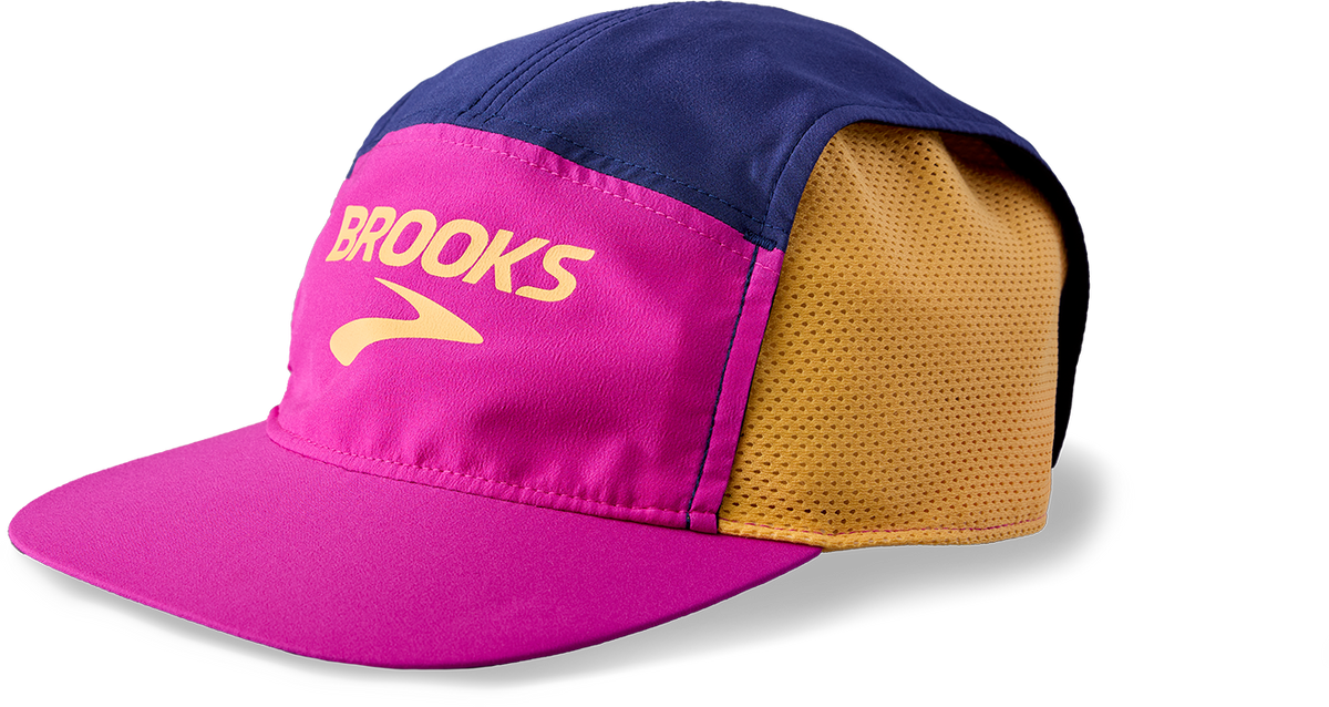 Propel Mesh Hat 2.0 (556 - Magenta/Midnight/Brooks Logo) — TC Running Co
