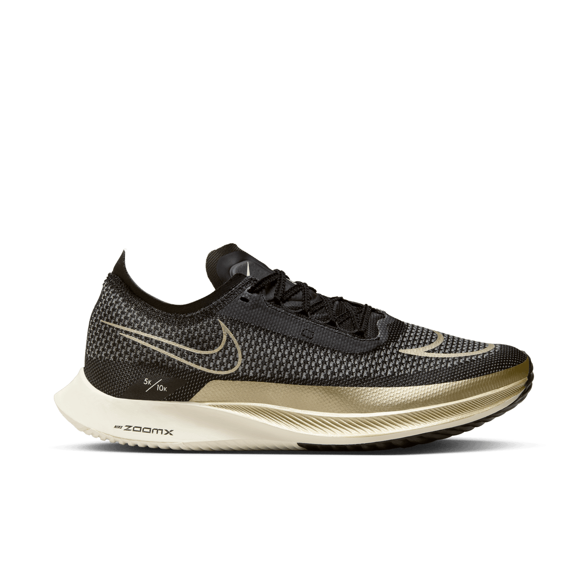 Unisex ZoomX Streakfly (001 - Black/Metallic Gold Grain-White-Sail) — TC Running Co