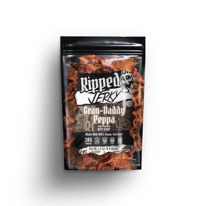 Ripped Jerky (Gran-Daddy Peppa | Peppered Beef Jerky) — TC Running Co