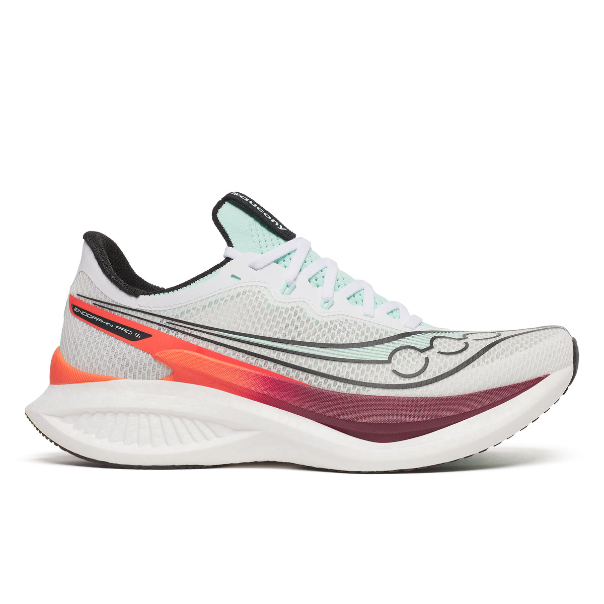 Men's Endorphin Pro 5 (172 - White/Crimson) — TC Running Co