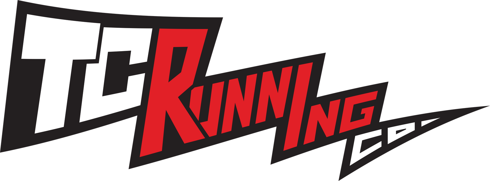 TC Running Co. Lightning Sticker