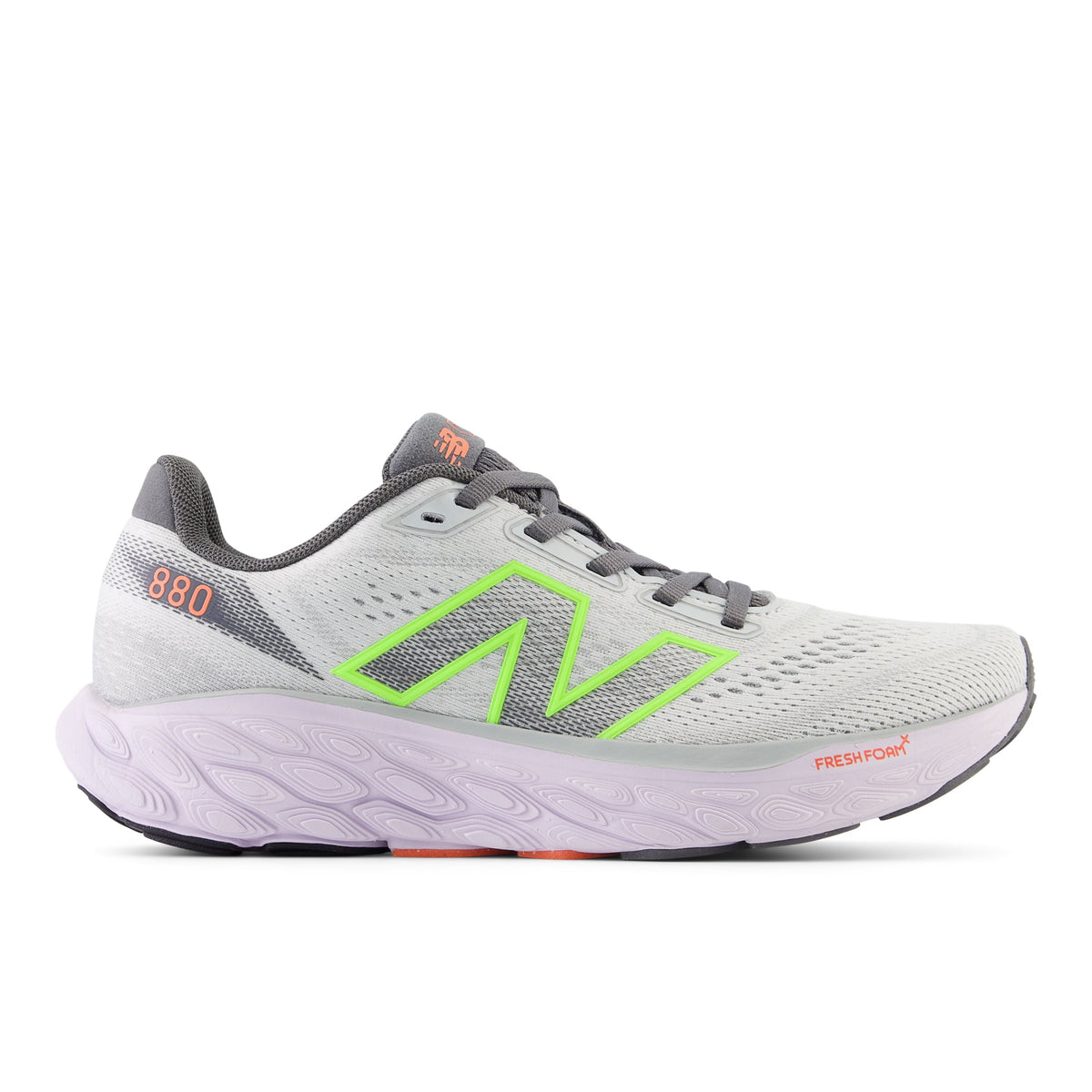 Women’s Fresh Foam X 880 v14 WIDE (F - Grey Matter/Taro/Bleached Lime — TC Running Co