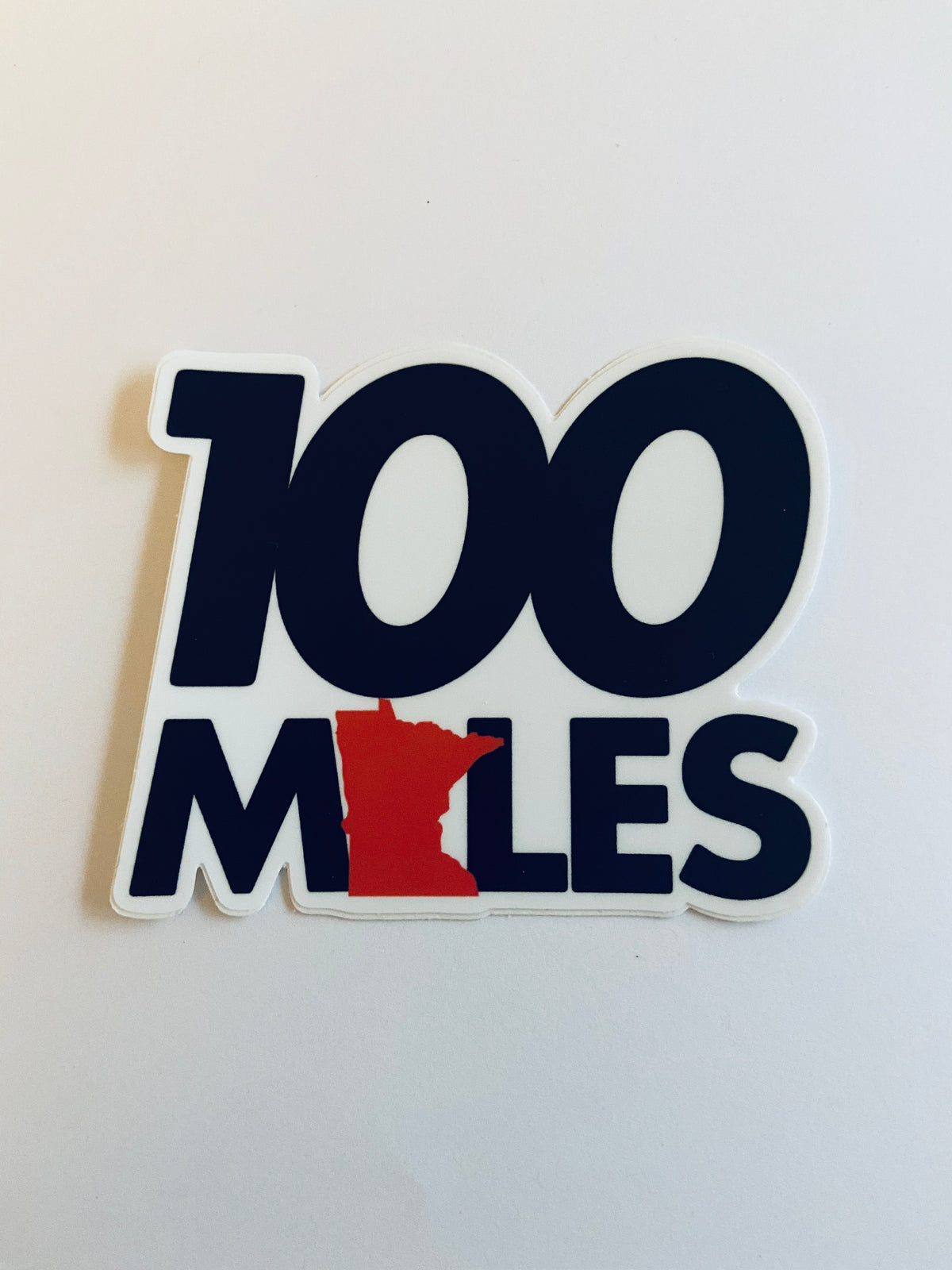 Minnesota 100 Miles Sticker — TC Running Co